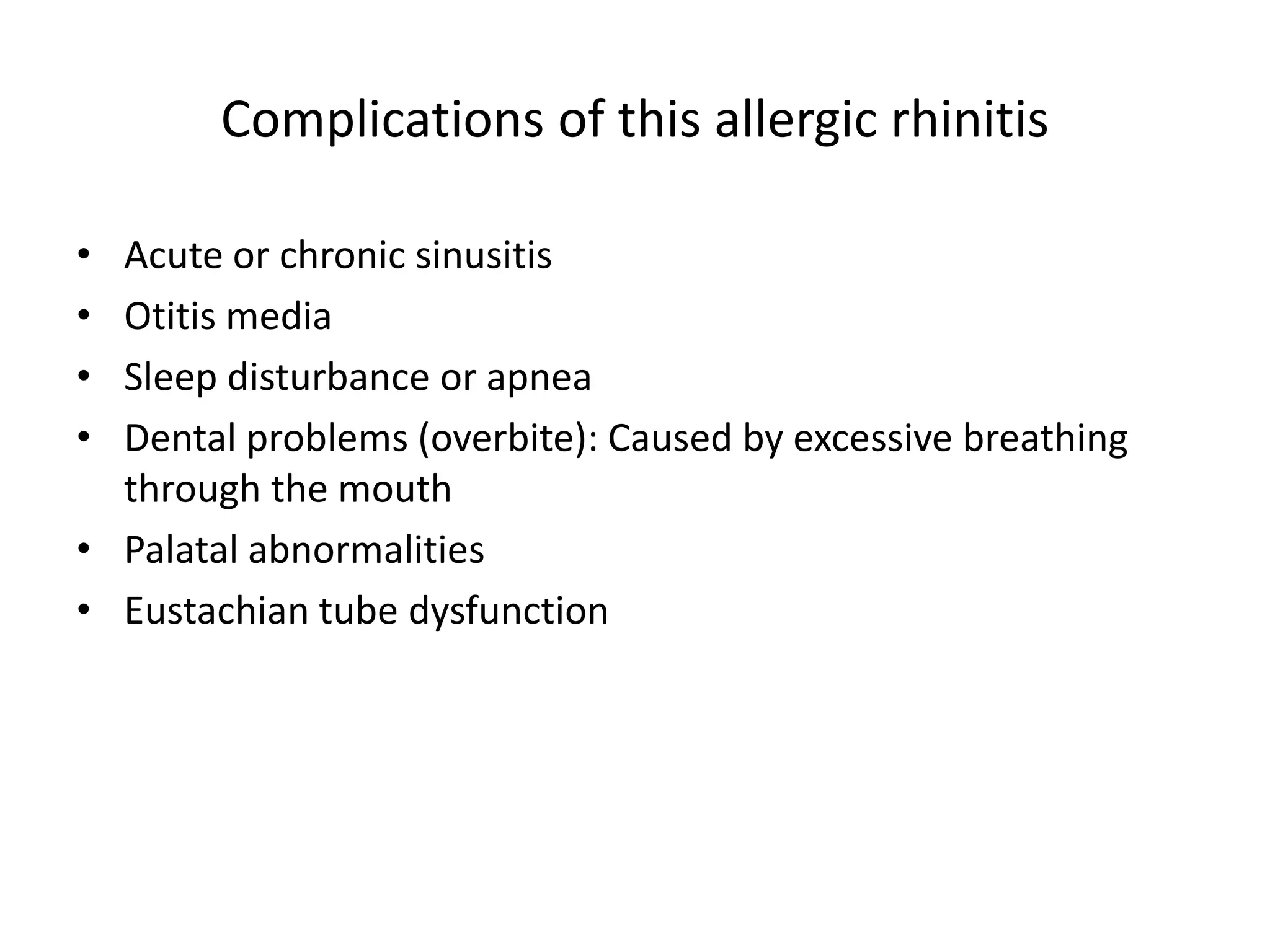 Allergic rhinitis | PPTX