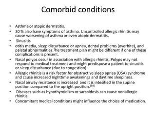 Allergic rhinitis | PPTX