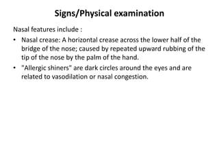 Allergic rhinitis | PPTX