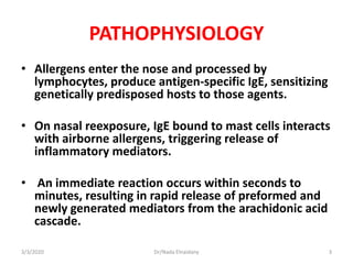 Allergic rhinitis | PDF