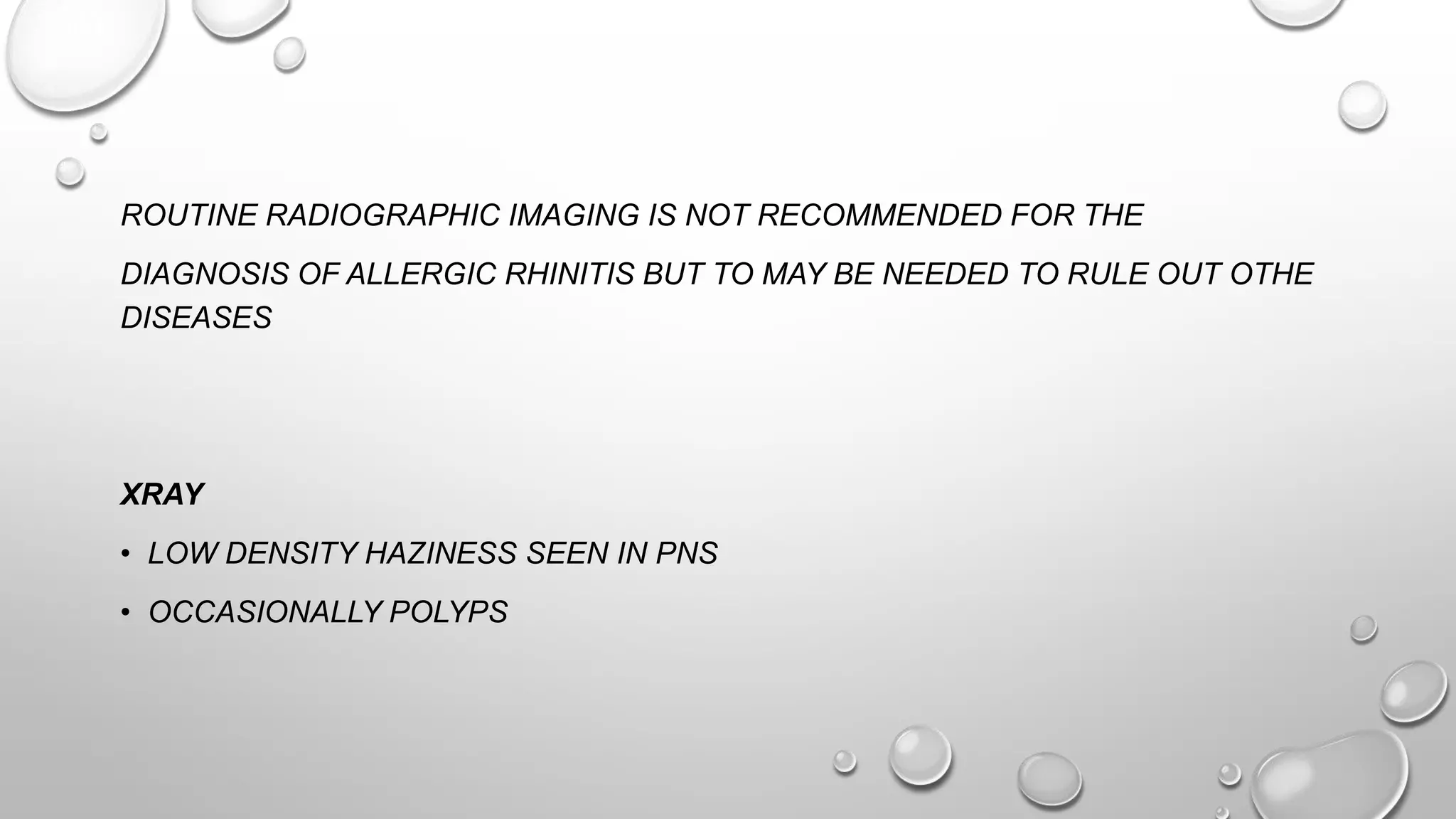 Allergic rhinitis | PPTX