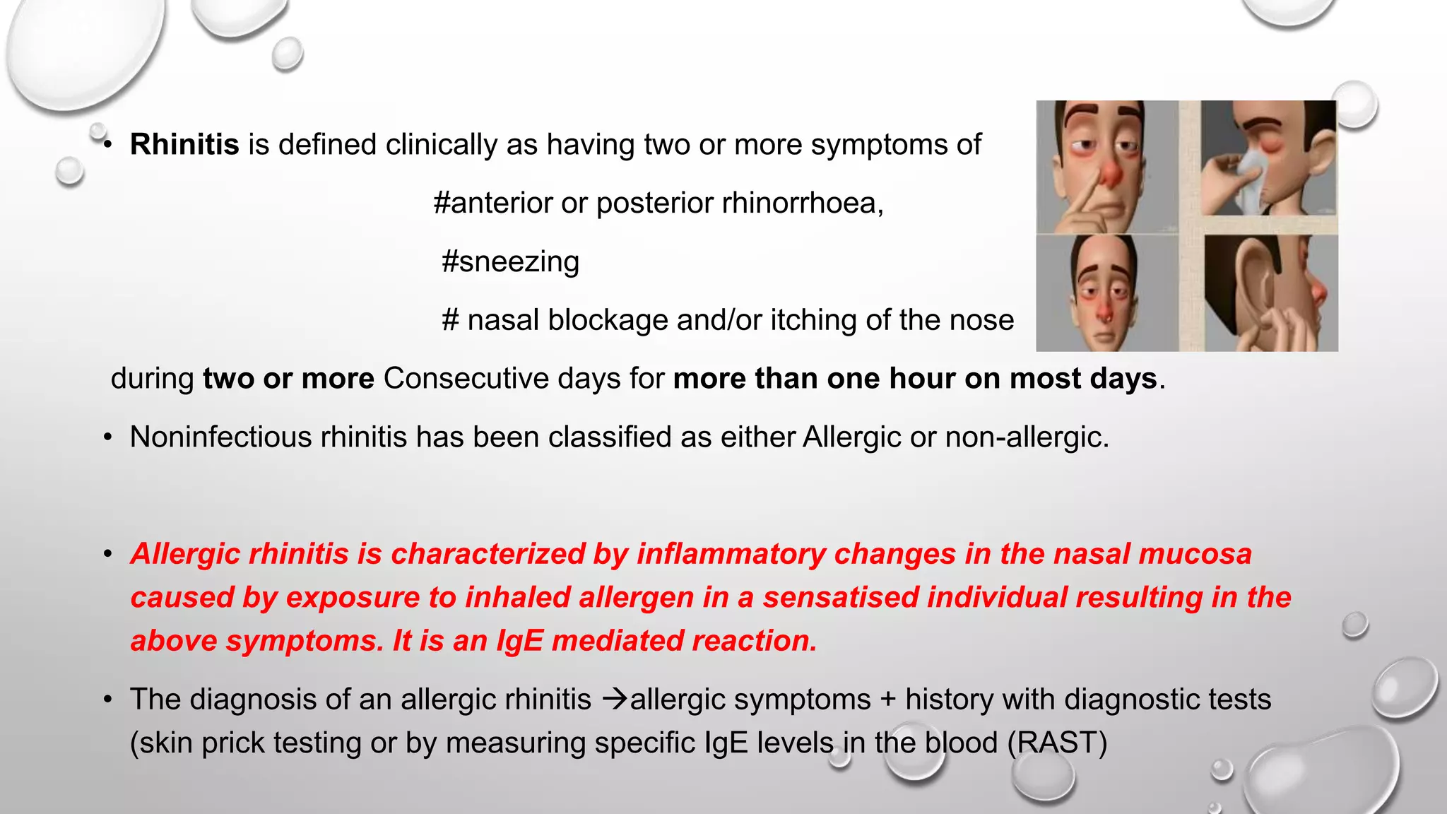 Allergic rhinitis | PPTX