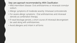 Allergic rhinitis | PPT