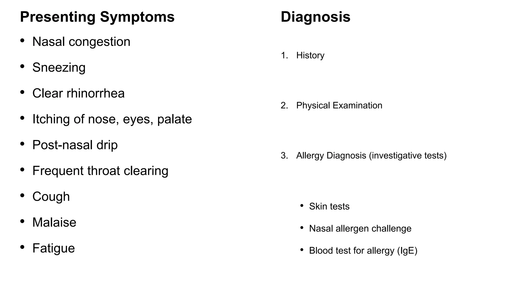 Allergic rhinitis | PPTX