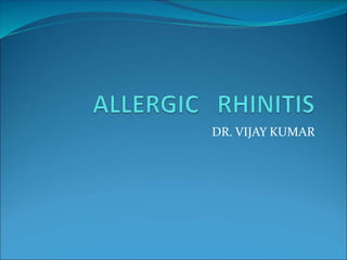 ALLERGIC RHINITIS.ppt