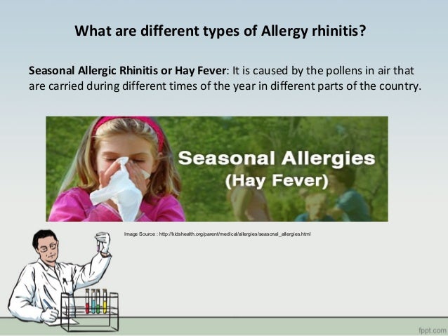 Allergic Rhinitis - Symptoms, Diagnosis and Different Treatment Method