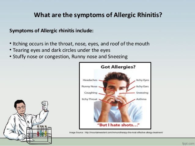 Allergic Rhinitis - Symptoms, Diagnosis and Different Treatment Method