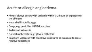Allergic rhinitis ,Atopic dermatitis, urticaris | PPTX