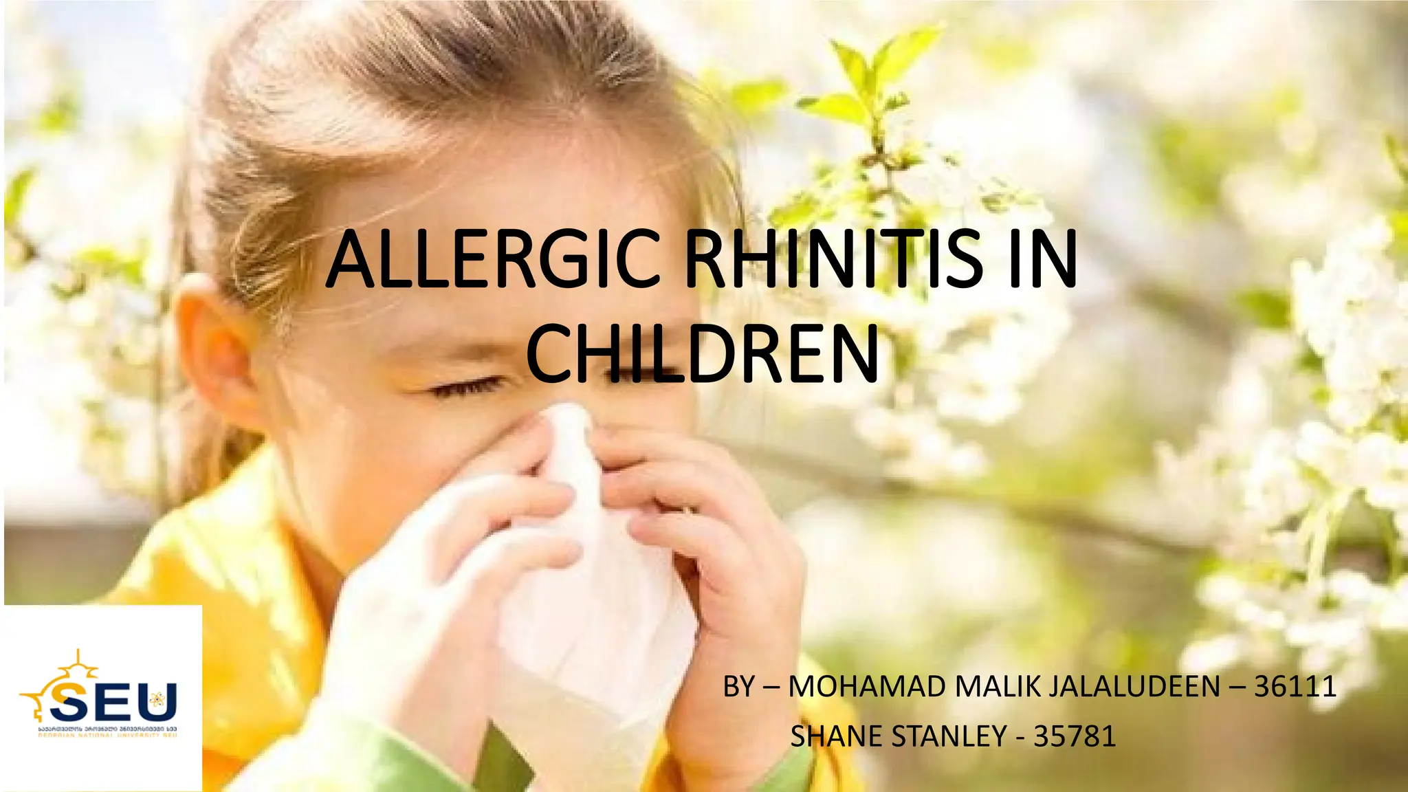 allergicrhinitisinchildren.pptxallergicrhinitisinchildren.pptx