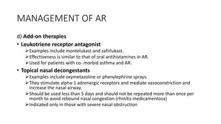 ALLERGIC RHINITIS IN CHILDREN (AR).pptx. | PPTX
