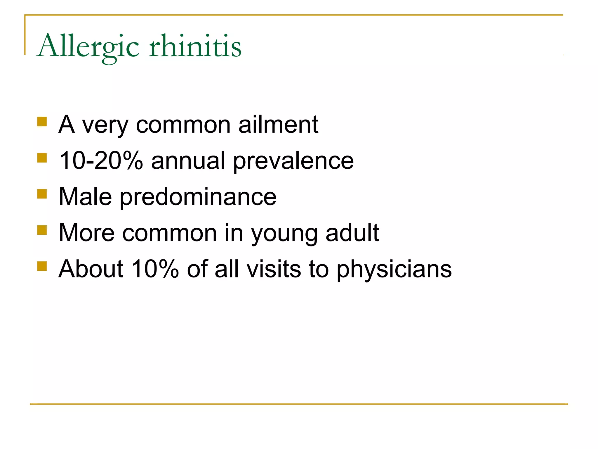 Allergic rhinitis & vasomotor rhinitis theory modified dr.bakshi-17.05.06