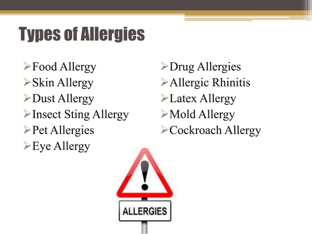 Allergies | PPTX | Allergies | Diseases and Conditions