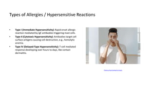 Allergies and natural Allergens Overview | PPTX