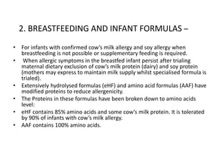 Allergies and intolerances | PPT