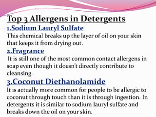 Allergies due to chemicals | PPTX