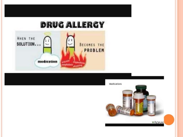 Allergies due to drugs | PPT