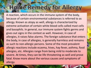 Allergy | PPTX