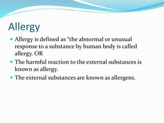 Allergy | PPTX