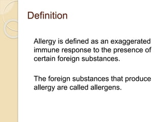 Allergy | PPT