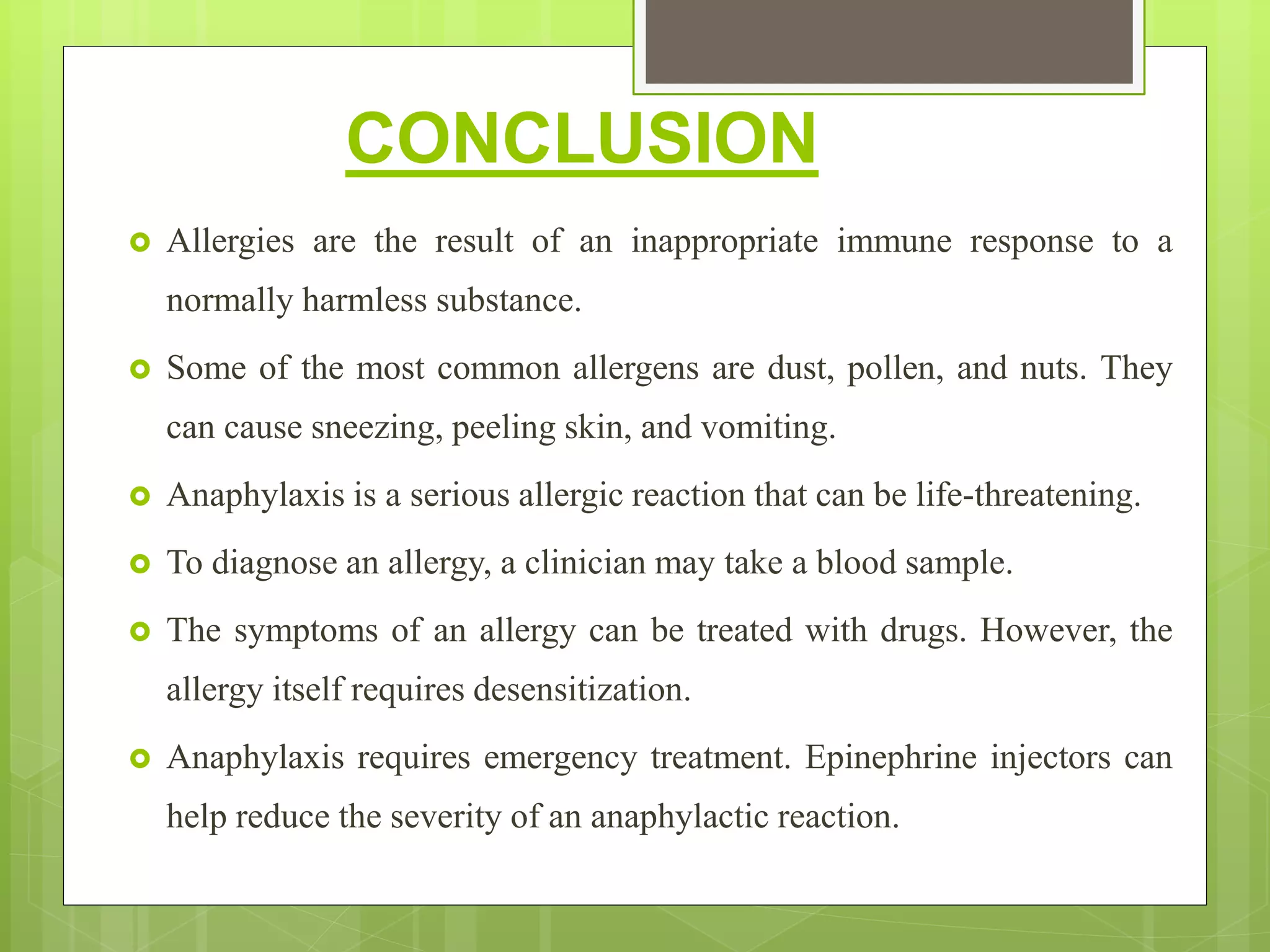 Allergy | PPTX