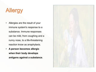 Allergy.ppt | Allergies | Diseases and Conditions