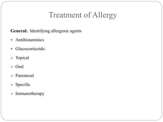 Presentation on "Allergy" | Jindal chest clinic | PPT