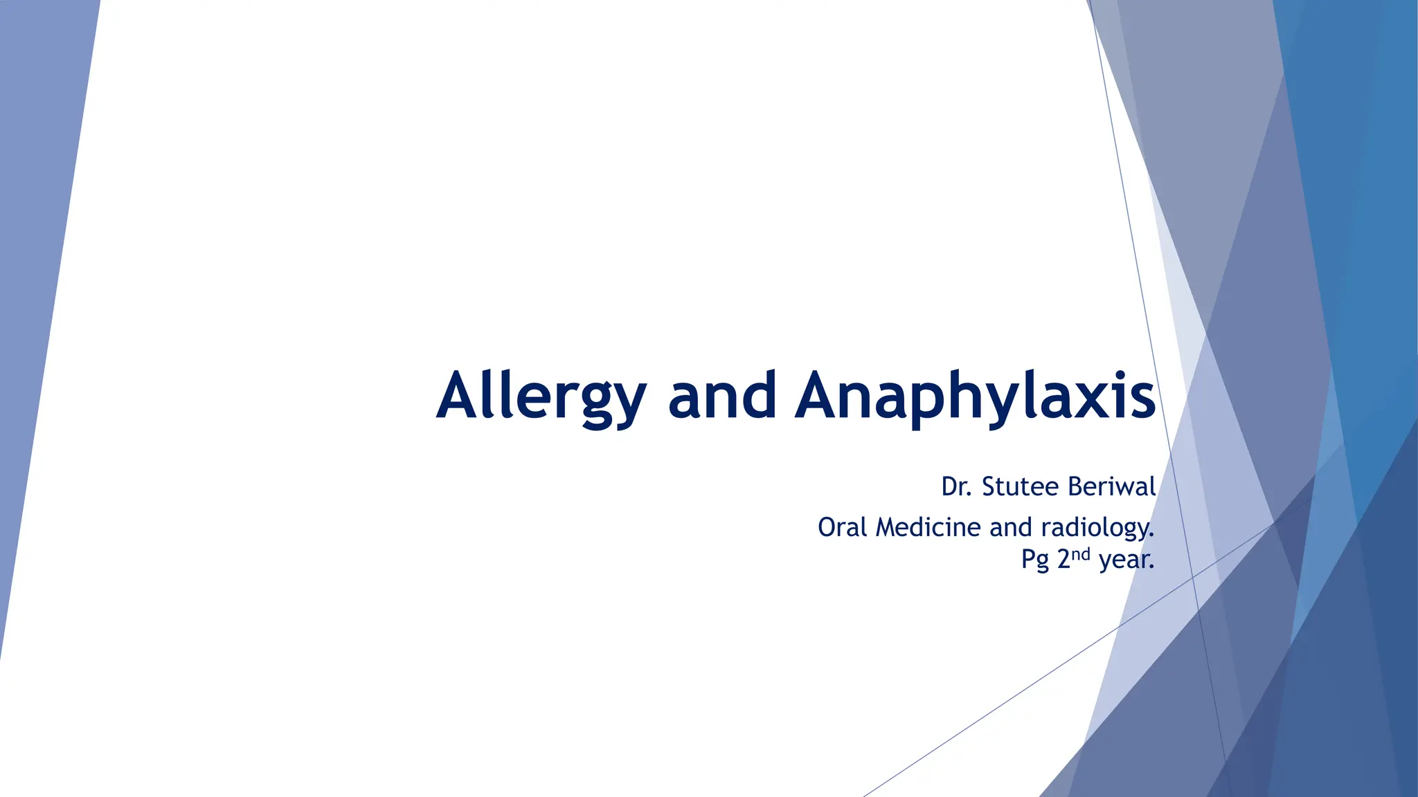 Allergy and Anaphylaxis..pptx
