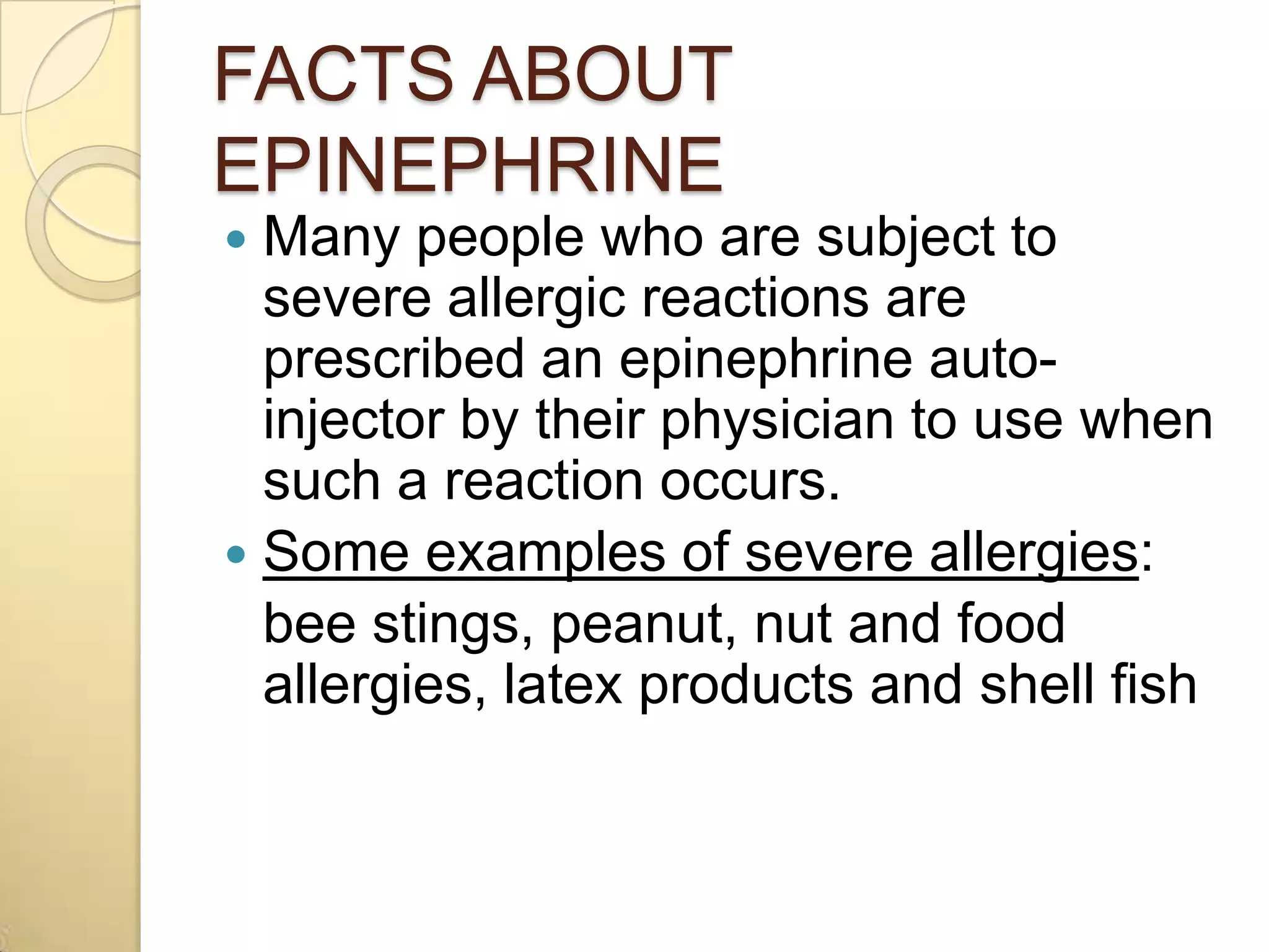Allergy and Epi-pen | PPTX