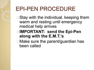 Allergy & Epi Pen | PPTX