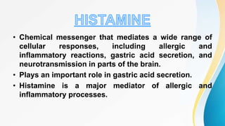 Allergy and histamine | PPTX