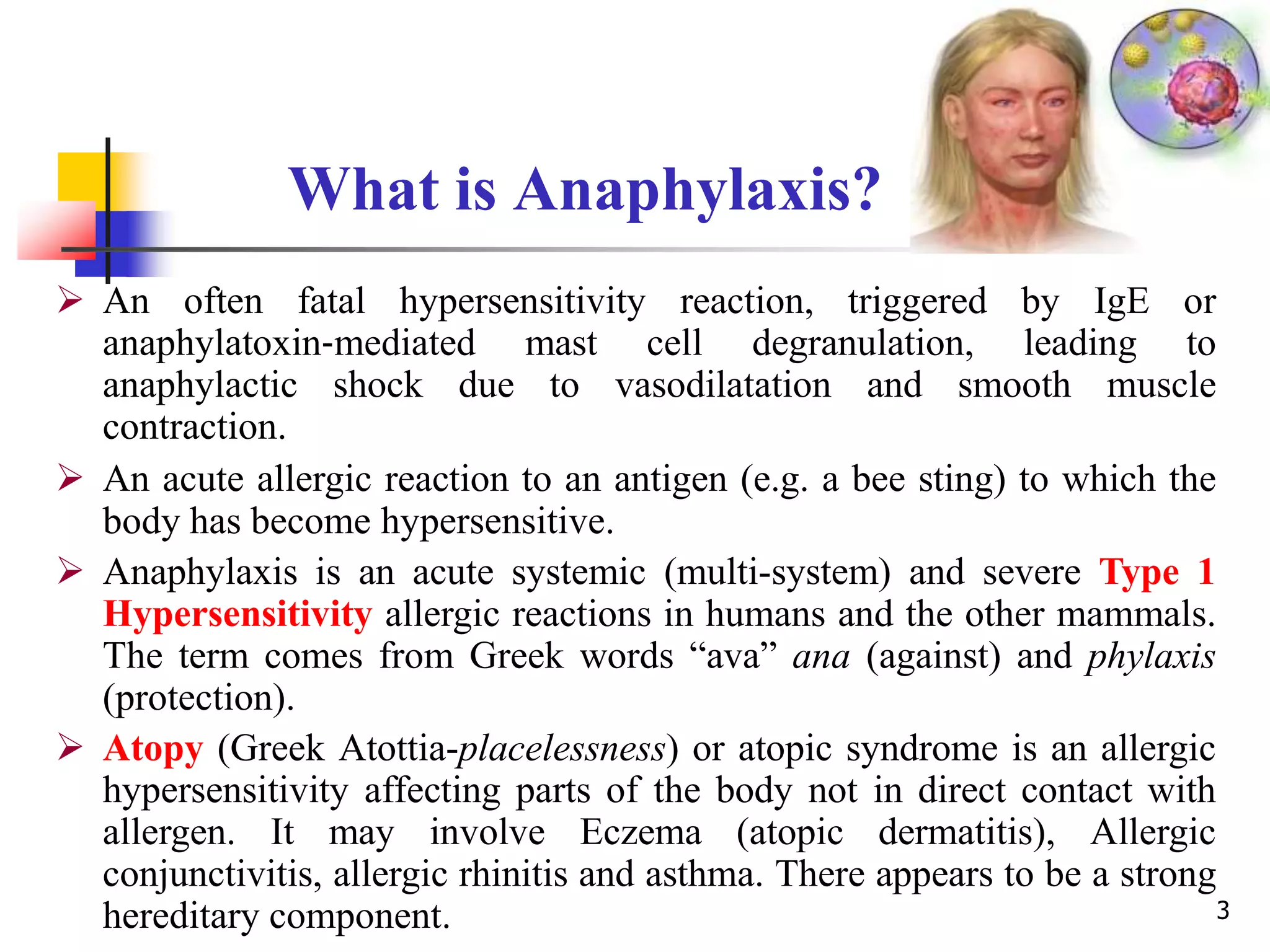 Allergy and Hypersensitivity | PPTX