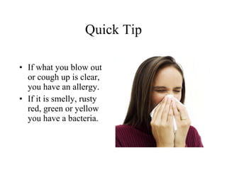 Allergy, Bacteria Or Virus | PPT