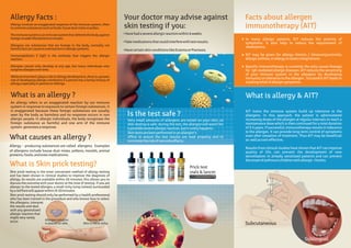 Allergy Clinic Brochure | PDF