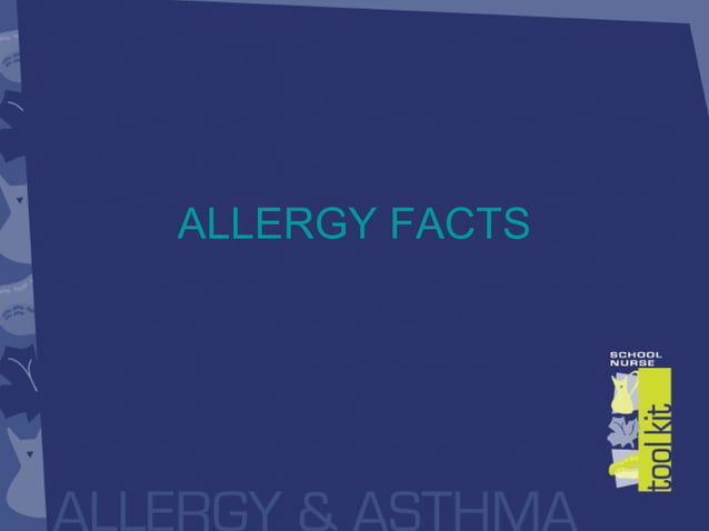 Allergy facts | PPT