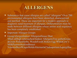 Allergy Power Point Presentation | PPT