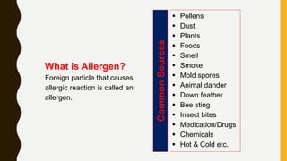 Allergy, Allergen & Antibody | PPTX