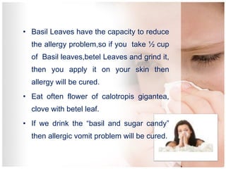 Allergy problem | PPT