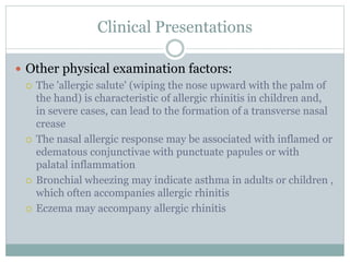 Allergy rhinitis | PPT