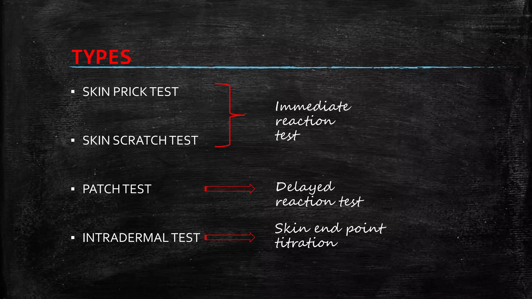 Allergy skin test | PPTX
