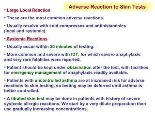 Allergy testing | PPT