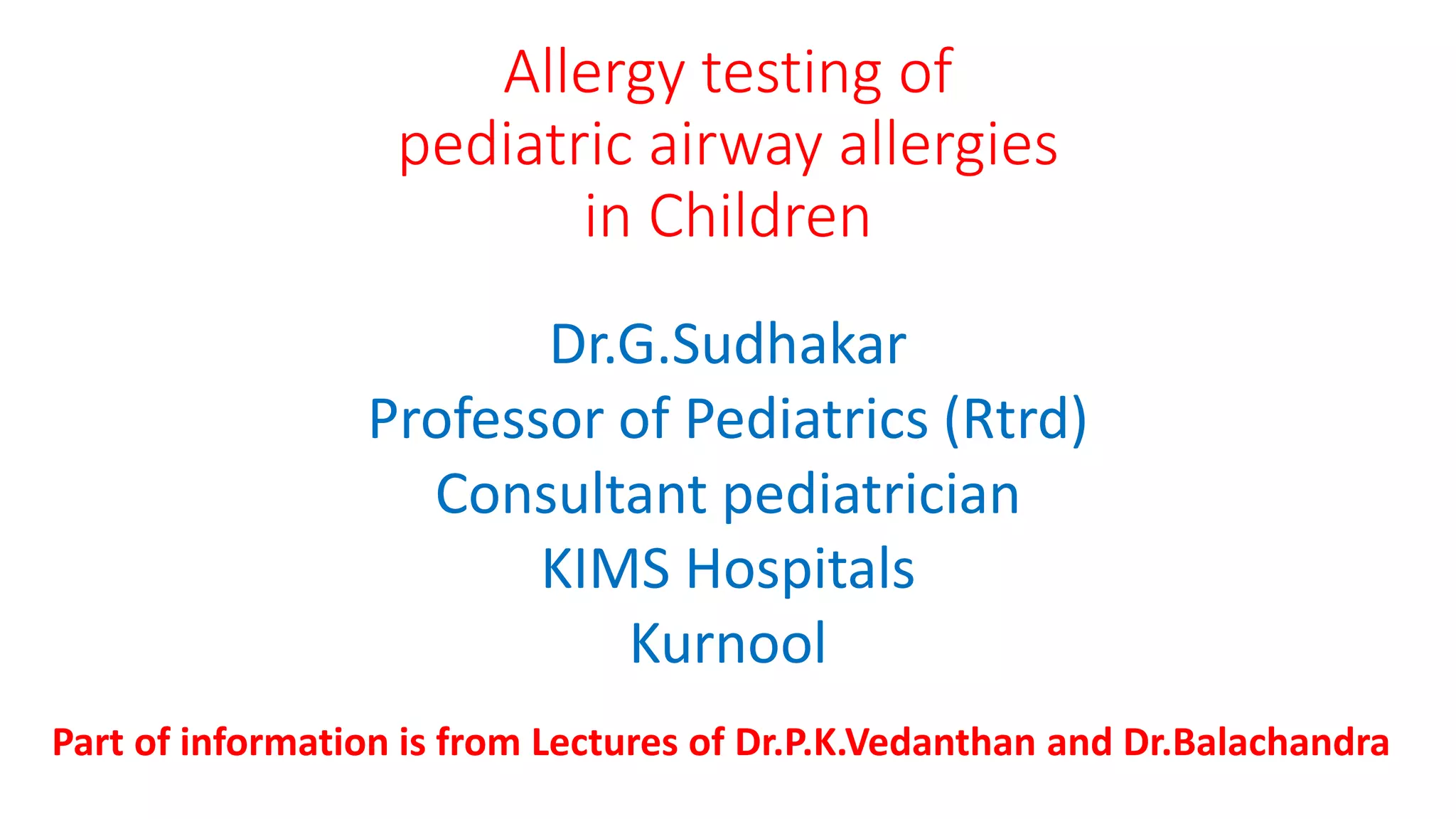 Skin prick testing of pediatric allergies copy.pptx