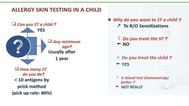 Skin prick testing of pediatric allergies copy.pptx | Allergies ...