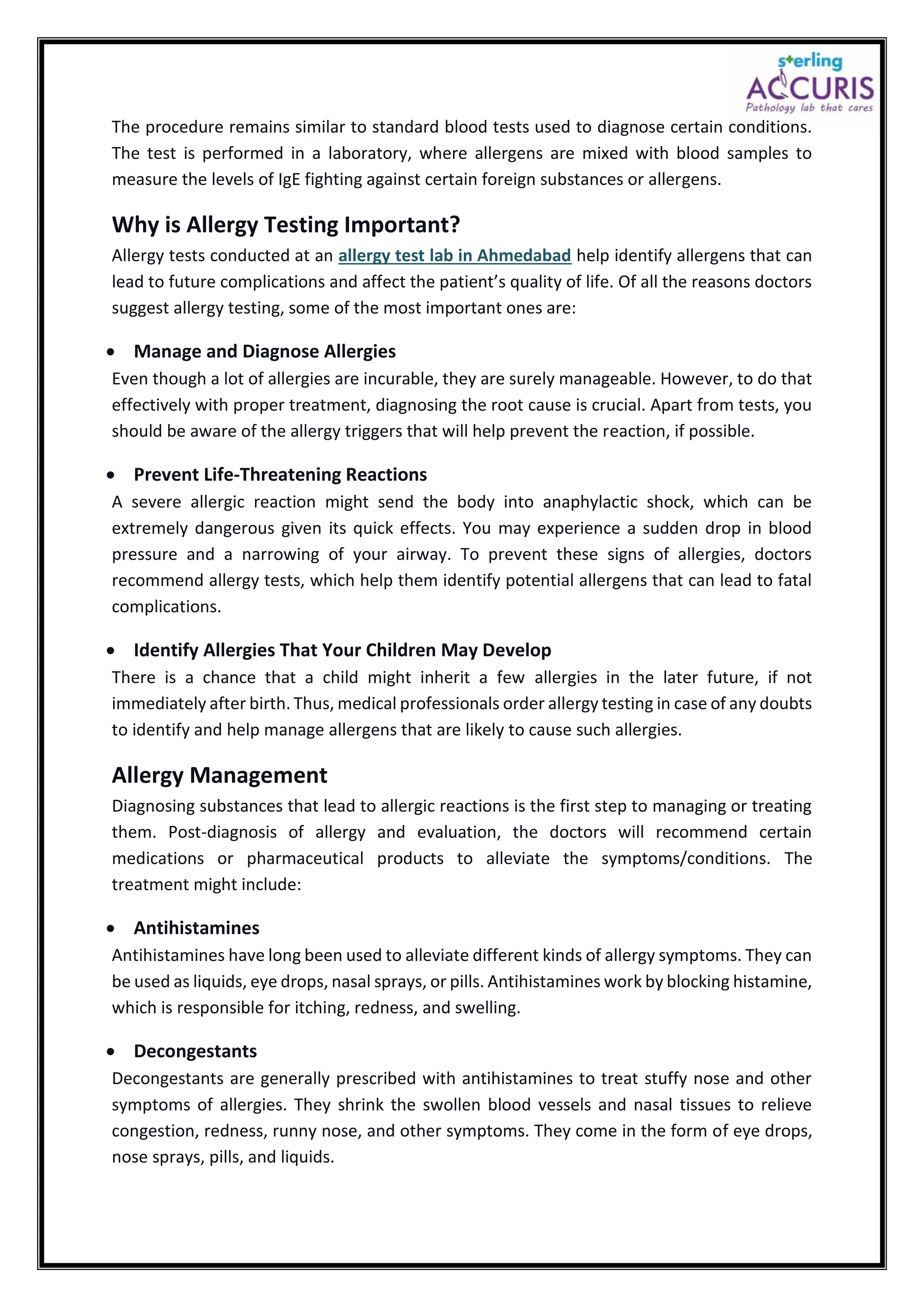 Allergy Testing Types Indications Diagnosis & Management.pdf