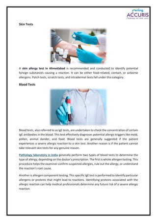 Allergy Testing Types Indications Diagnosis & Management.pdf