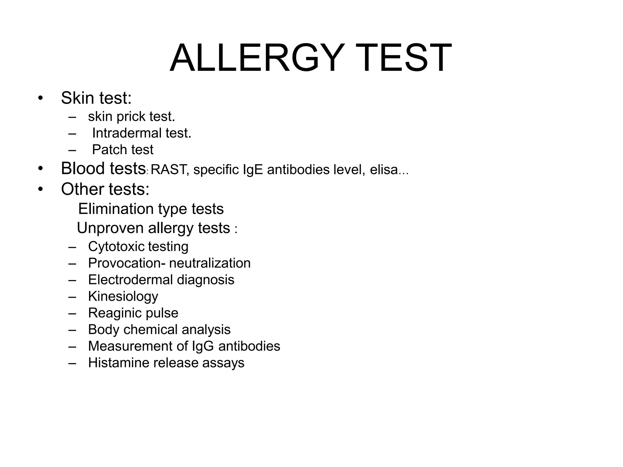 allergy tests.pptx