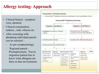 Allergy- Laboratory Diagnostic Tests | PPTX