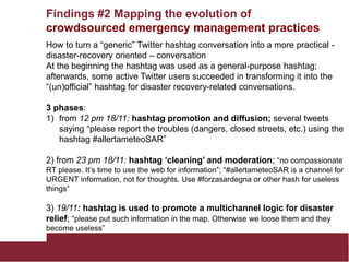 #AllermatemeoSAR: social media and emergency communication | PPT