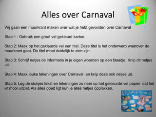 Alles over carnaval | PPTX