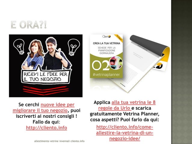 Allestimento vetrine invernali: 4 temi da usare | PPT | Free Download