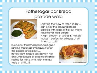 Udaipur is famous for....!!! | PPTX | Asia Travel | Travel Locations